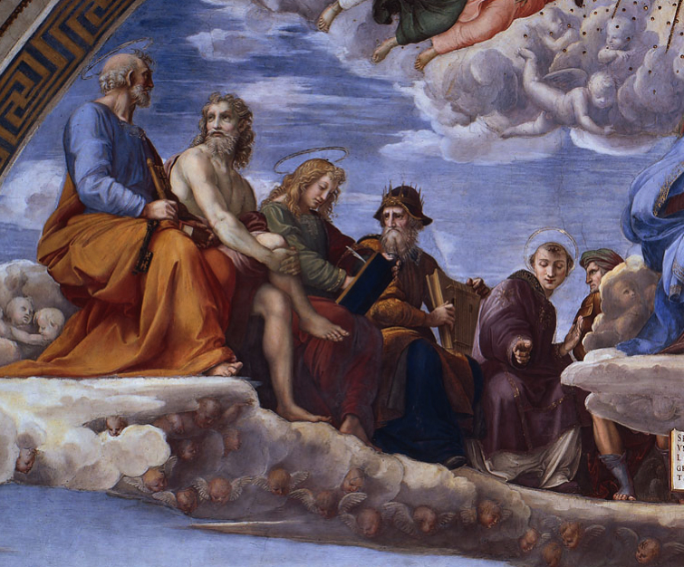 Image 5 St. Peter, Adam, St. John the Evangelist, King David – PottyPadre